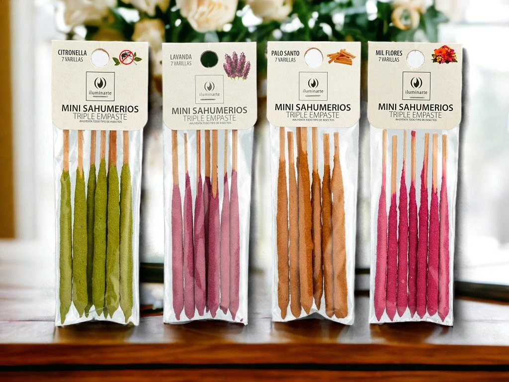 "Sahumerio Mini Triple Empaste x 7 - Sahumerios Nacionales de calidad"