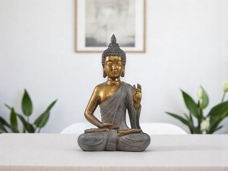 Buda Meditando con Base 31 cm - Imágenes Budas y Ganesh